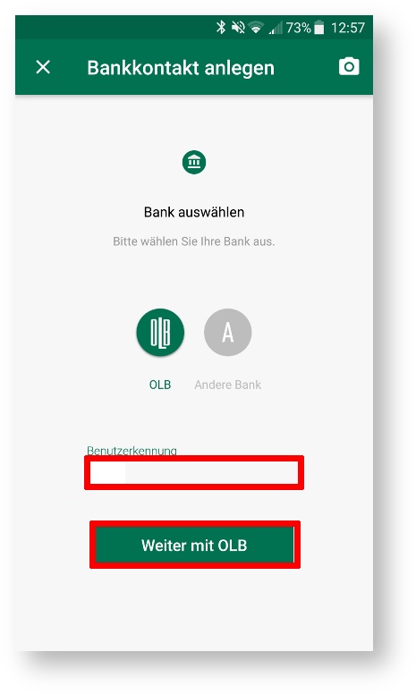 OLB App für Bankgeschäfte auf Smartphone & Tablet