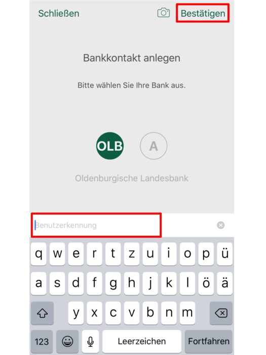 OLB App für Bankgeschäfte auf Smartphone & Tablet